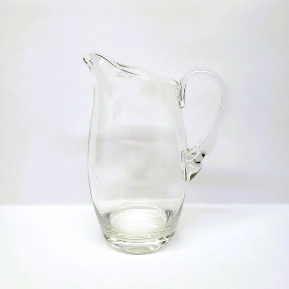 Dining | Simple Elegant Clear Glass Pitcher 625 Creamer | Poshmark